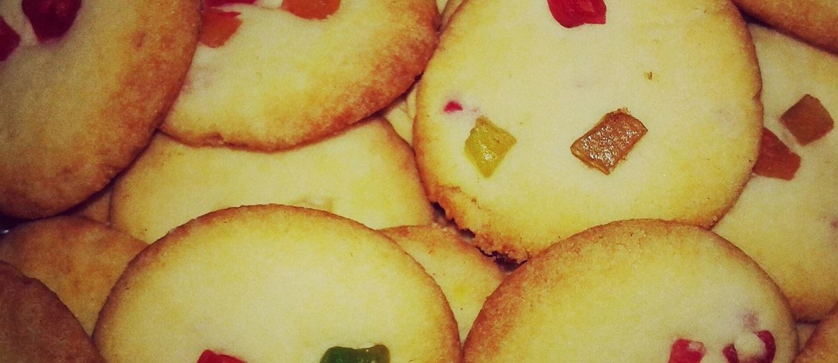 How to make eggless Tutti Frutti cookies