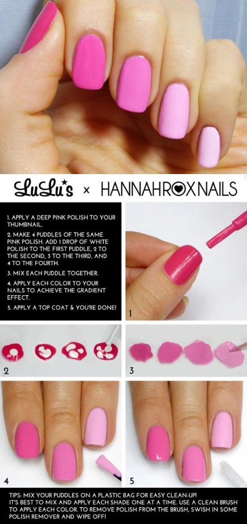 17 Easy And Cool Step By Step Nail Art Tutorials - Womentriangle