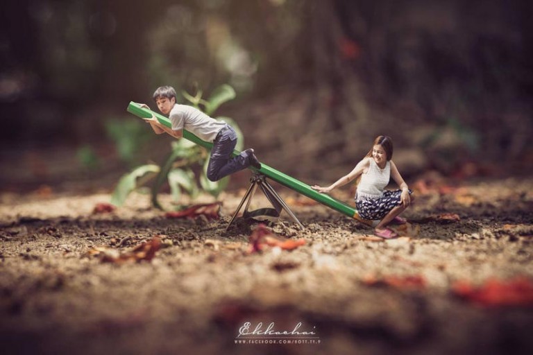 This Wedding Photography With Miniature Couple Is Spectacular