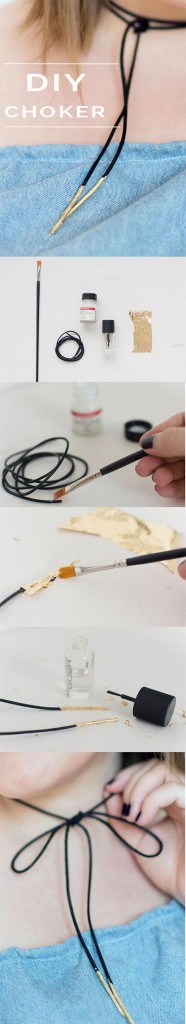 14 Easy And Fun DIY Choker Necklace Tutorials With Amazing Ideas